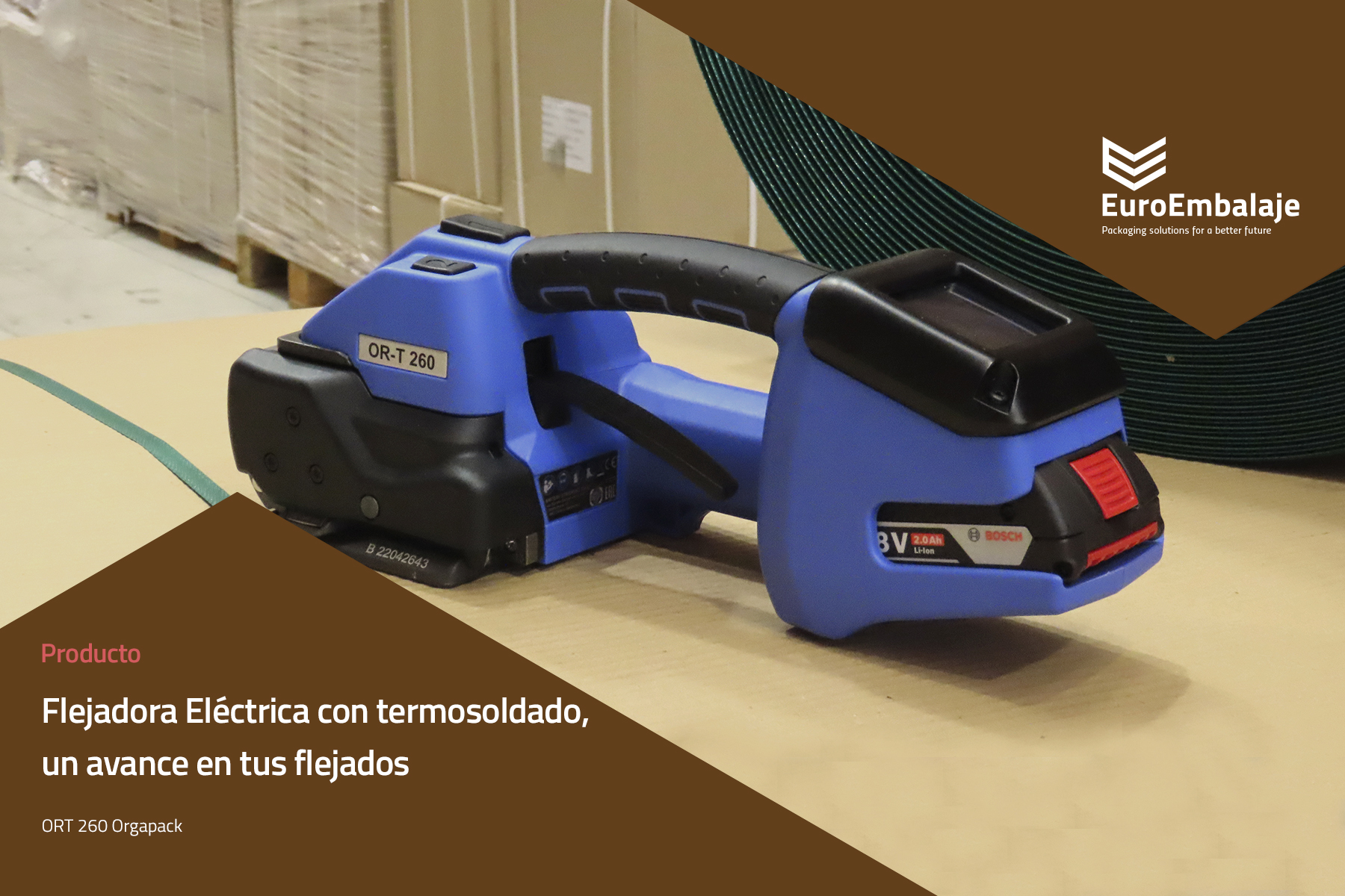 Flejadora Eléctrica con termosoldado, un avance en tus flejados – Prat-Bosh